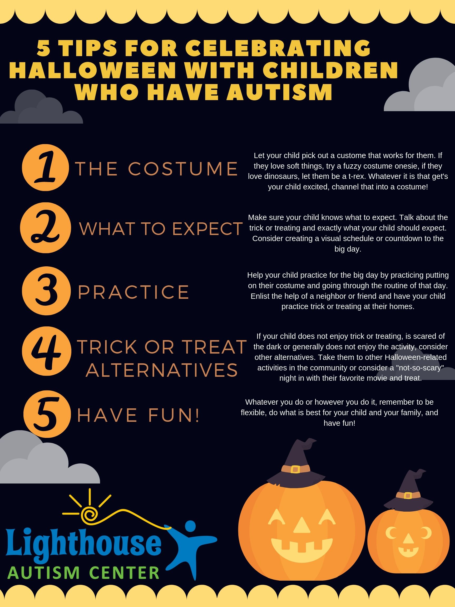 Celebrating Halloween with Autism Spectrum Disorder - Lighthouse Autism ...
