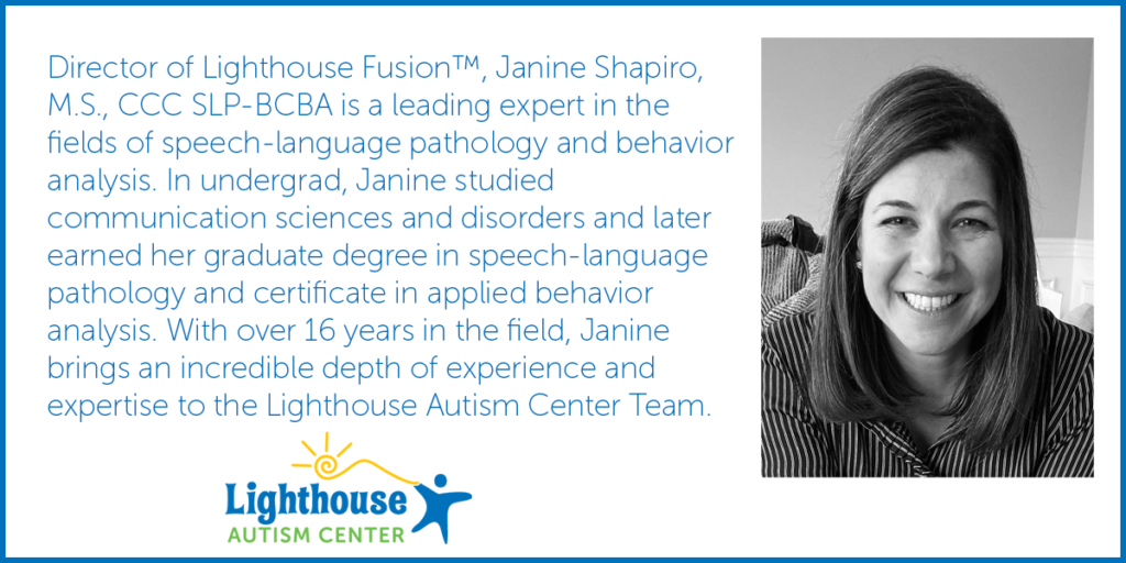 Meet Janine Shapiro, M.S., CCC SLP-BCBA - Lighthouse Autism Center