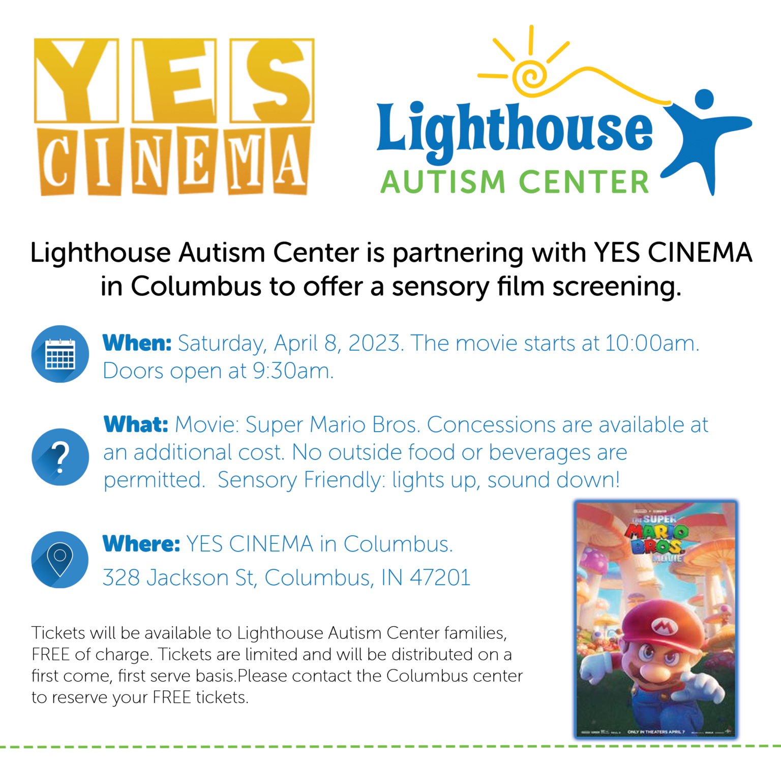 Sensory Movie Screening - Lighthouse Autism Center